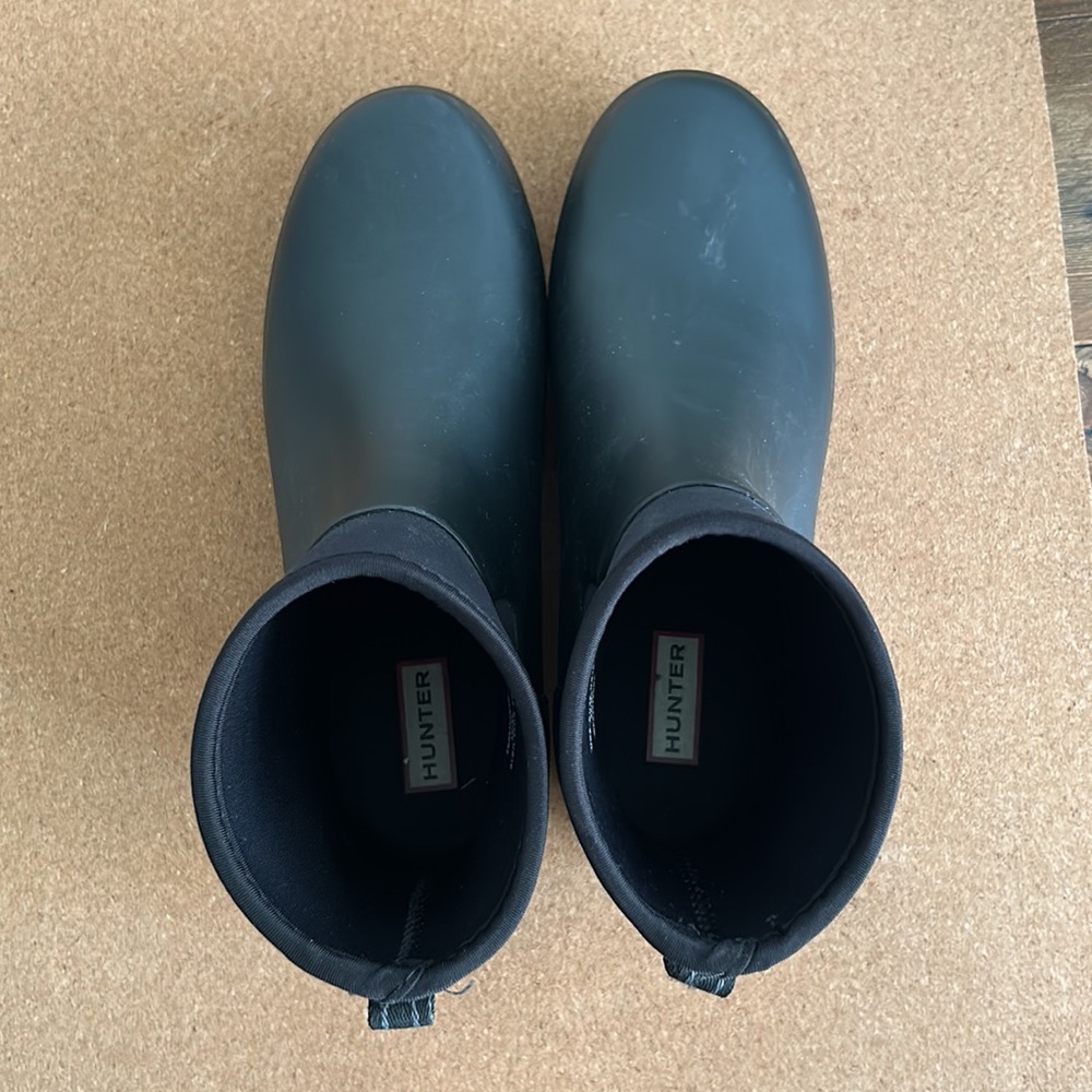 Hunter Platform Rain Boots “Refined Creeper” - Gem